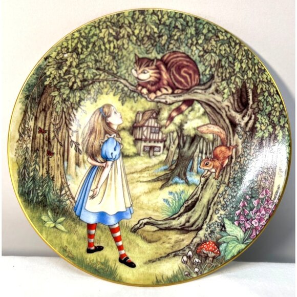 Georges Boyer | Accents | Alice In Wonderland Collectible Plate By ...